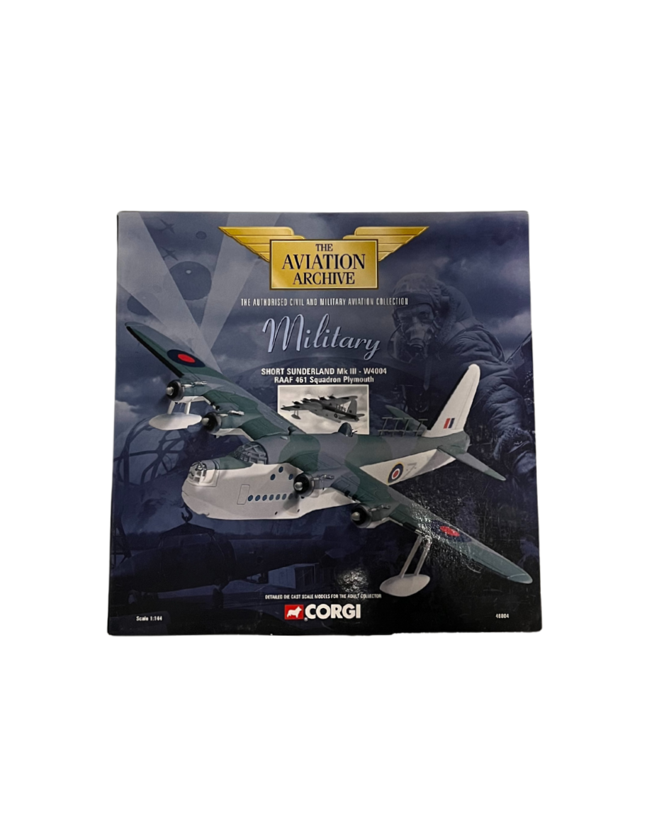 Short Sunderland MK 3 RAAF 461 Squadron Plymouth - Aircraft Model ...
